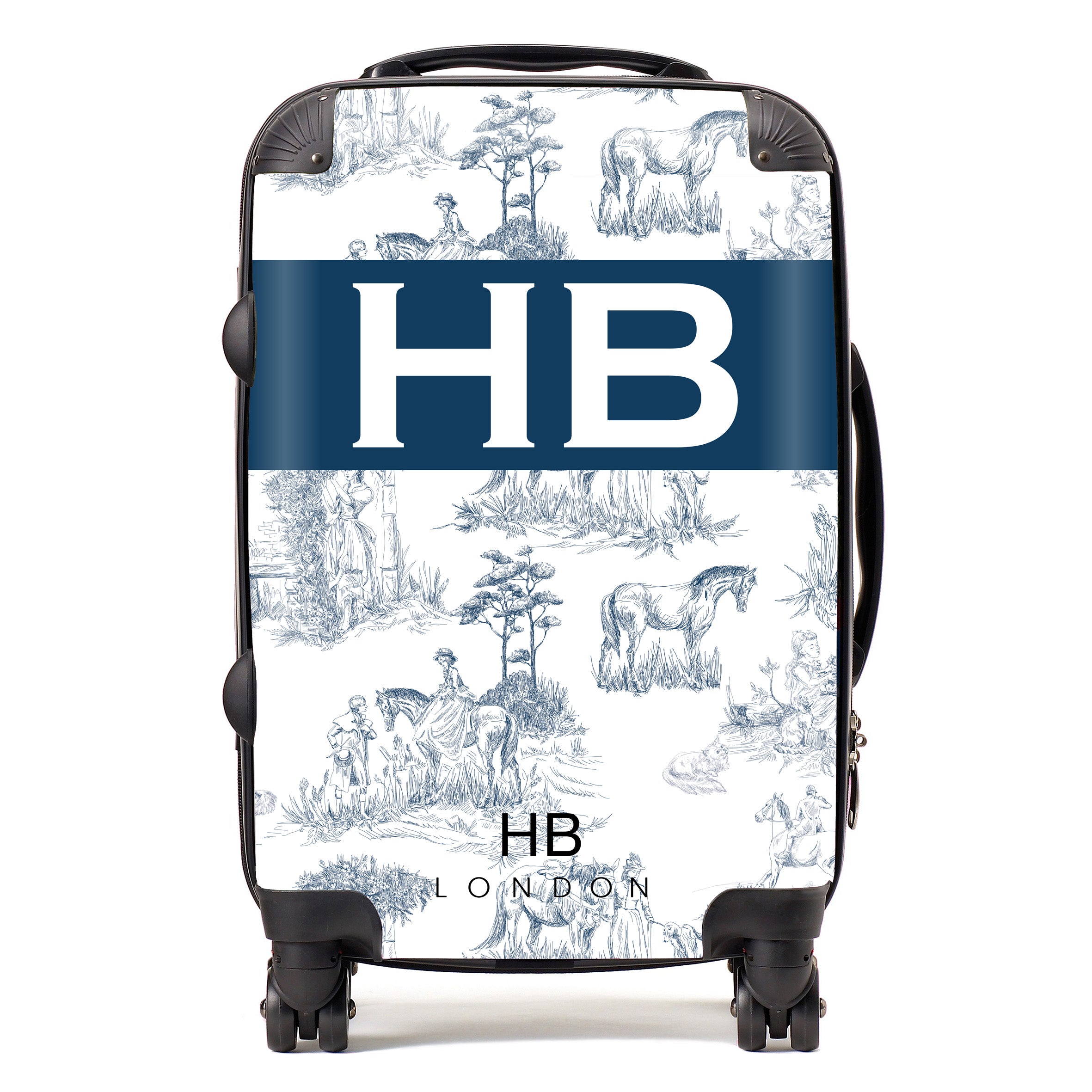 HB LONDON - The ORIGINAL Personalised Suitcases | Custom Logo Luggage ...