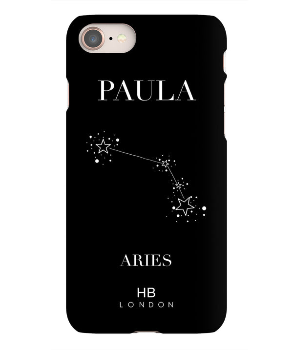 Personalised Aries iPhone Case - HB LONDON