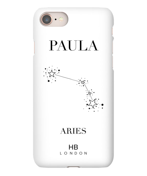 Personalised Aries iPhone Case - HB LONDON